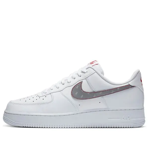 Nike X 3m Air Force 1 '07 Low Top Sneakers - White