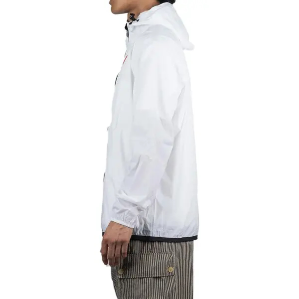 Play Comme Des Garcon X K-way Full Zip Jacket - White