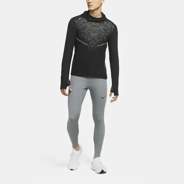 Nike Run Division Wooldorado Long Sleeve Top - Black