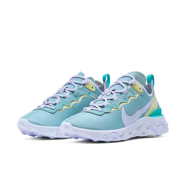 Nike React Element 55 Sneakers - Light Green
