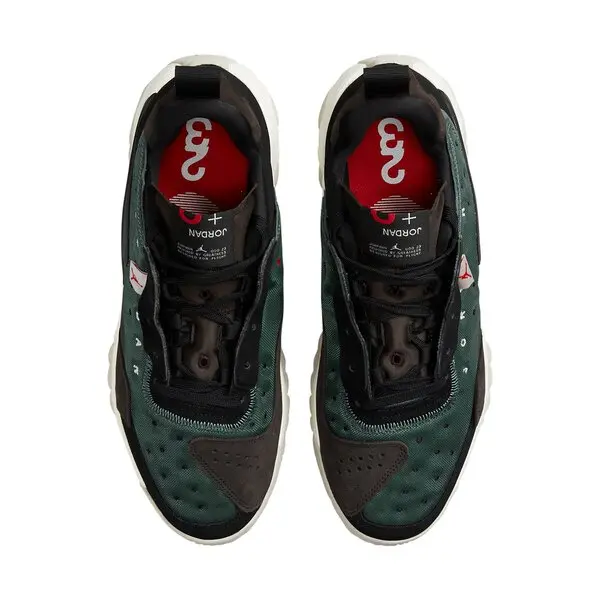JORDAN Delta 2 Low Top Sneakers - Black/green