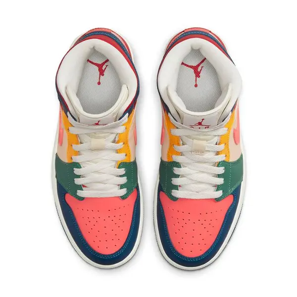JORDAN 1 Mid Se Multi-color 2022 - Blue/pink/red