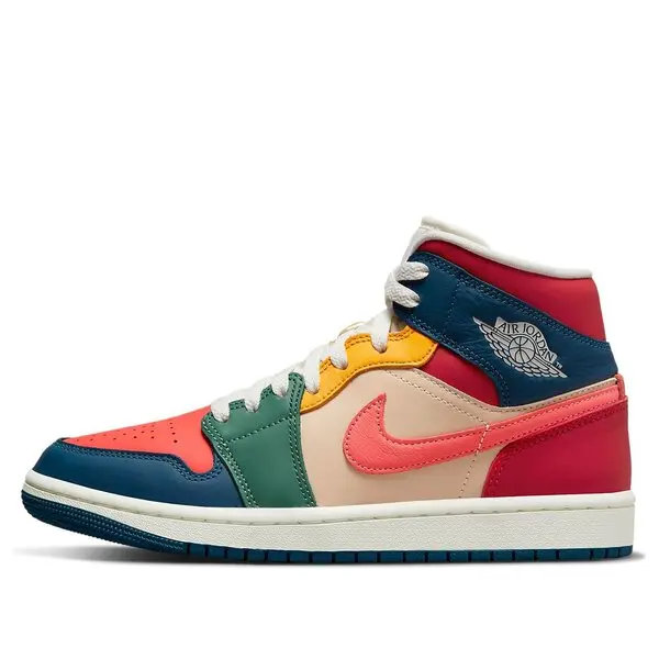 JORDAN 1 Mid Se Multi-color 2022 - Blue/pink/red