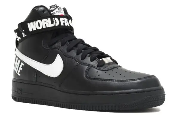 Nike X Supreme Air Force 1 High Sp - Black