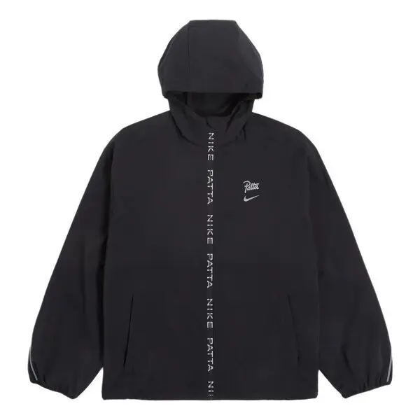 Nike X Patta Running Team Full-zip Jacket - Black