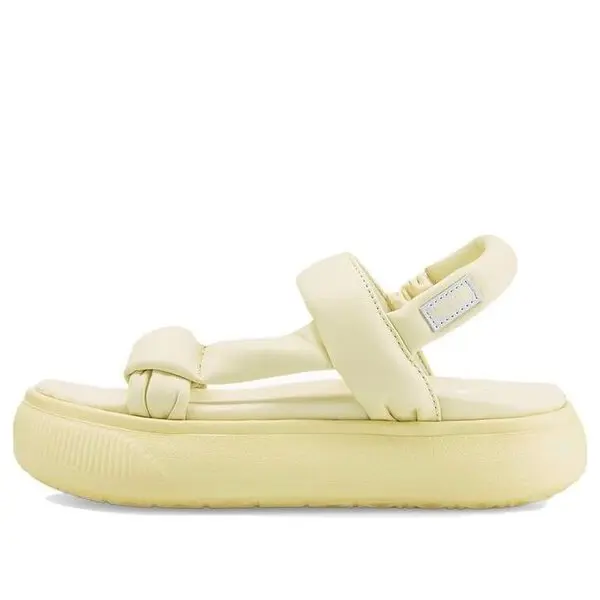 PUMA Suede Mayu Summer Anise Flower Sandals - Yellow