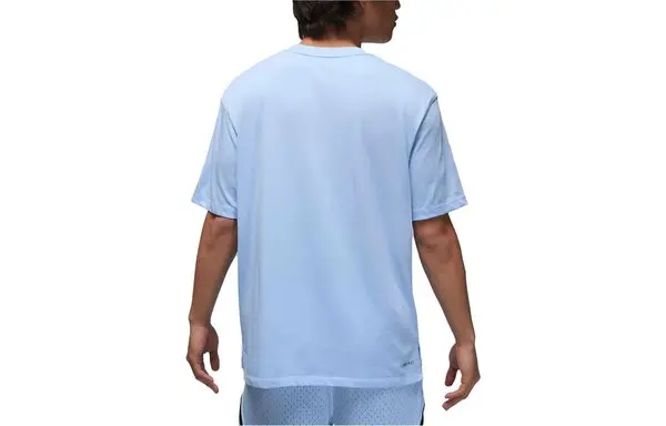 JORDAN Sport Dri-fit Logo T-shirt - Blue/black