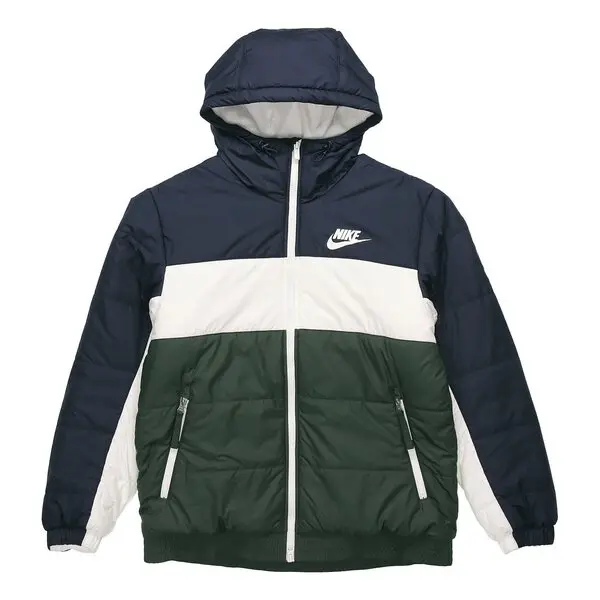 Nike Zipper Cardigan Woven Jacket - Silvergreen