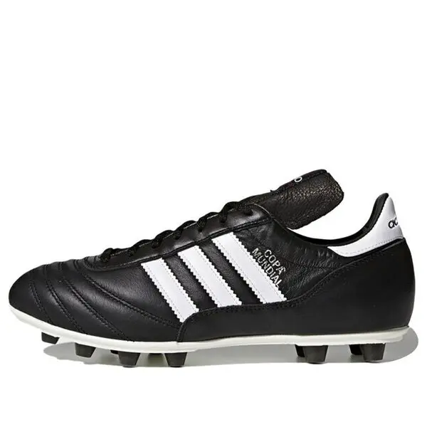 Adidas Copa Mundial Leather Fg Cleats - Black/white