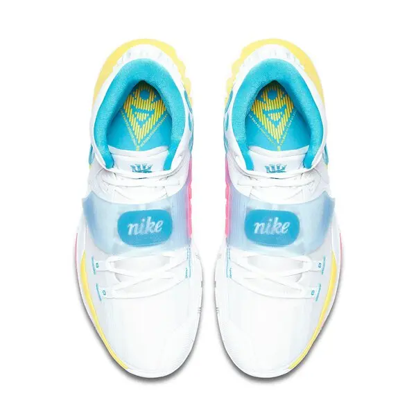 Nike Kyrie 6 "neon Graffiti" Sneakers - White/blue