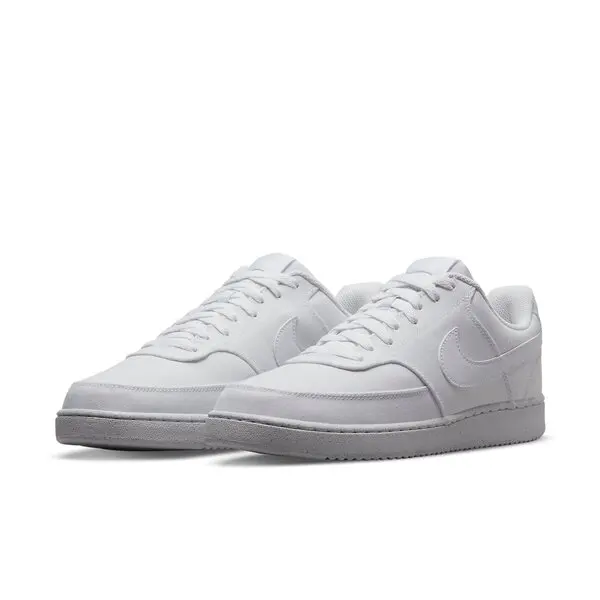 Nike Court Vision Low Canvas "triple - White
