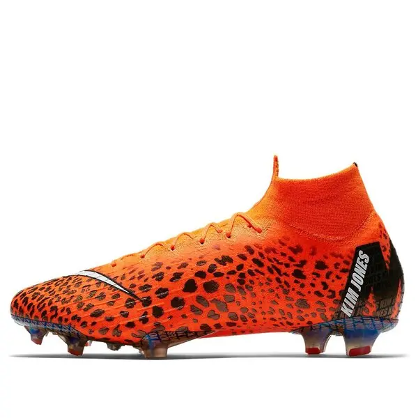 Nike Mercurial Superfly 360 Elite Fg Athletic Sneakers - Orange/black