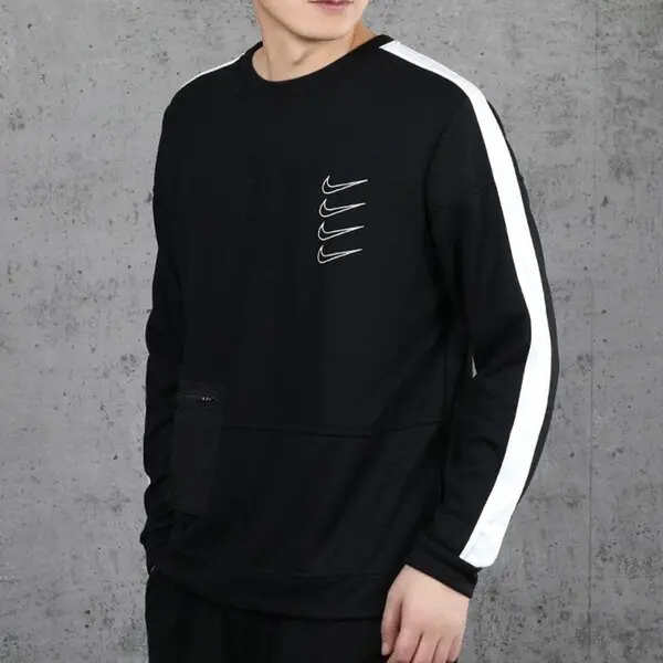 Nike Dri-fit Logo Knit Training Pullover