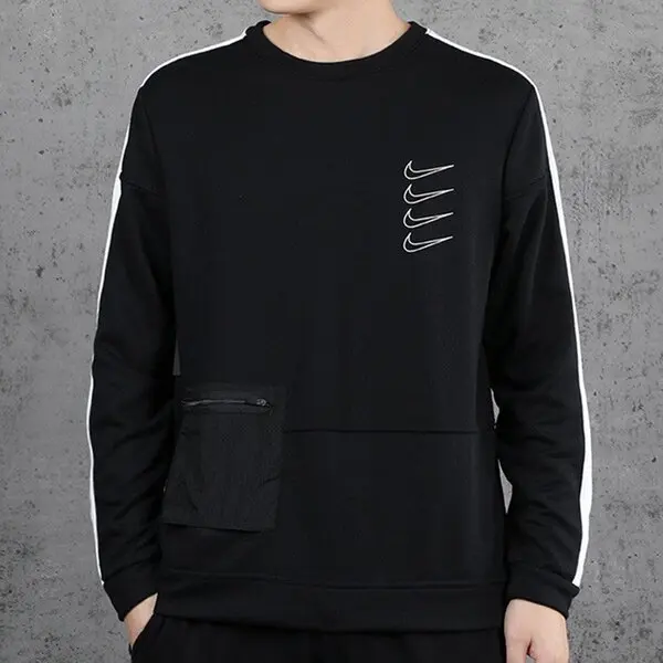 Nike Dri-fit Logo Knit Training Pullover