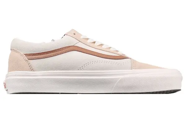 VANS Madewell X Old Skool Lace Up Sneakers - Cream