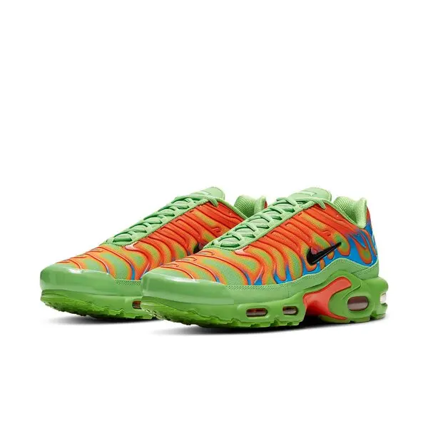 Nike X Supreme Air Max Plus Tn 'mean Green - Green/orange/blue