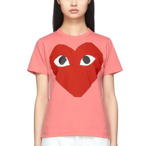 Play Comme Des Garcon Big Heart T-shirt