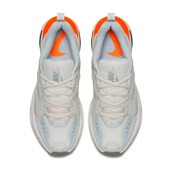 Nike M2k Tekno 'phantom' Low Top Sneakers - White/orange
