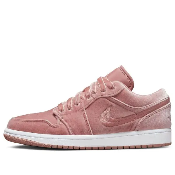JORDAN 1 Low Se Velvet Sneakers - Pink