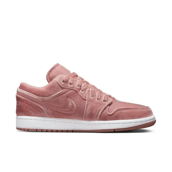 JORDAN 1 Low Se Velvet Sneakers - Pink