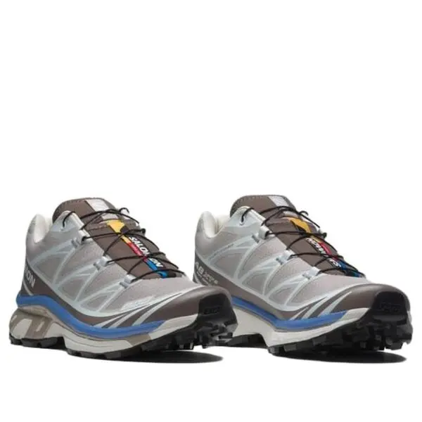 SALOMON Xt-6 Athletic Sneakers - Silver Cloud/iron/ultramarine