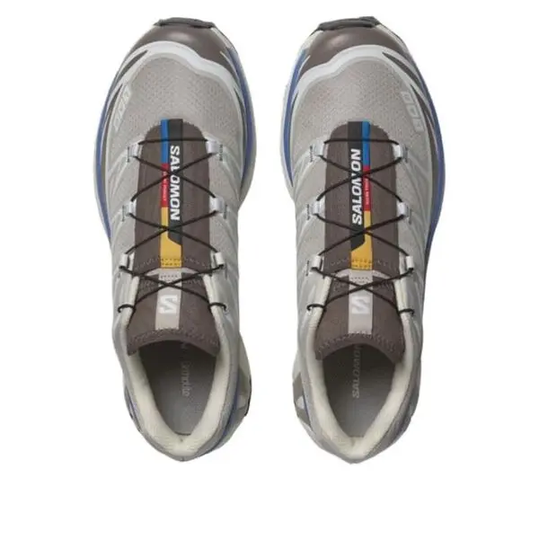 SALOMON Xt-6 Athletic Sneakers - Silver Cloud/iron/ultramarine