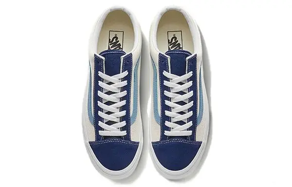 VANS Style 36 Retro Sport Low Top Sneakers - Blue/white