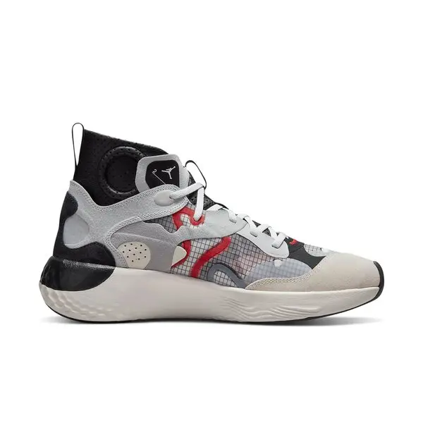 JORDAN Delta 3 High Top Sneakers - Black/white/gray