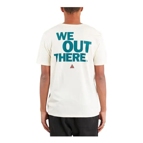 Nike Alphabet Print Short Sleeve T-shirt - Multi-color