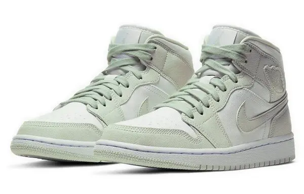 JORDAN Air 1 Mid "spruce Aura - Green
