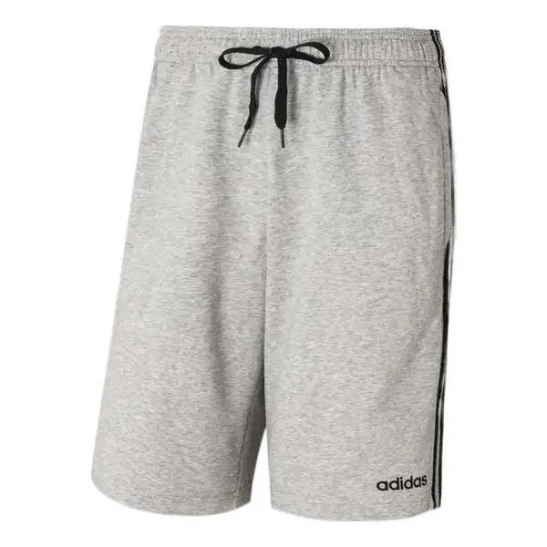 Adidas Stripe Logo Training Knit Casual Sports Shorts - Multi-color
