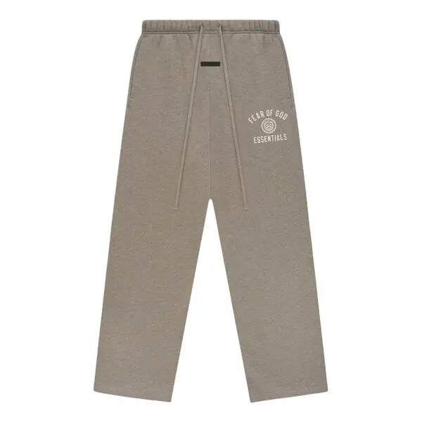 Fear Of God Ss25 Relaxed Sweatpants 'college Print - Heather Grey