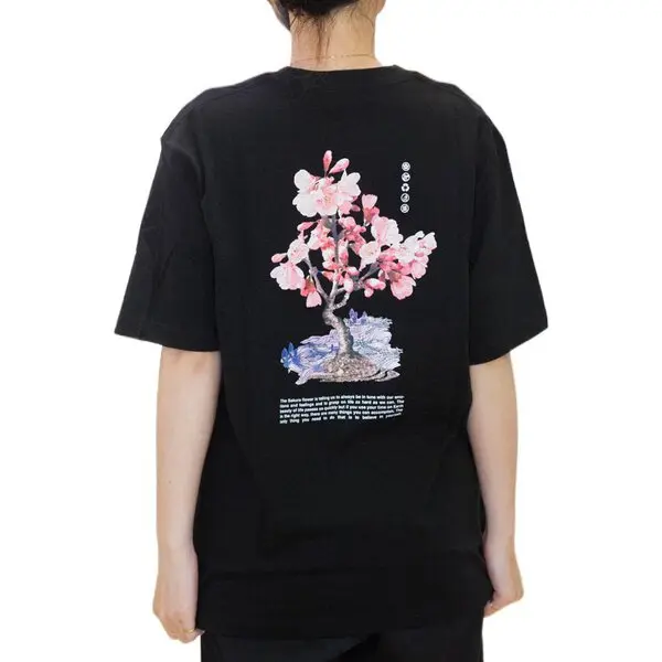 LI-NING Sakura Graphic T-shirt 'black