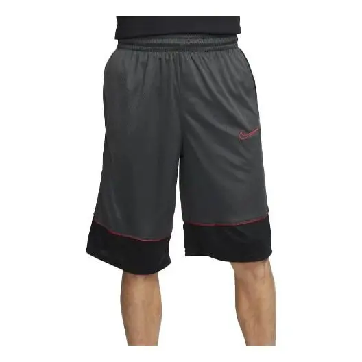 Nike Dri-fit Contrast Color Stitching Elastic Waistband Sports Shorts - Multi-color