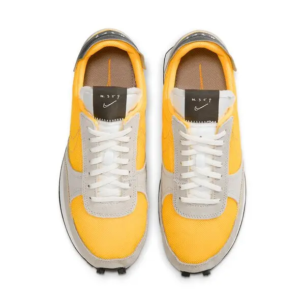 Nike Daybreak Type Laser Orange Casual Sneakers - Yellowgray
