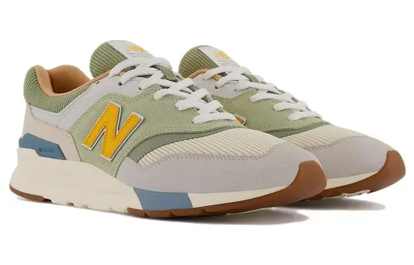 NEW BALANCE 997h Sneakers - Green/cream