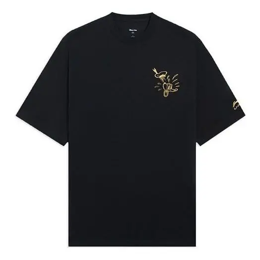 LI-NING X Disney Graphic T-shirt 'black - Black/multi-color