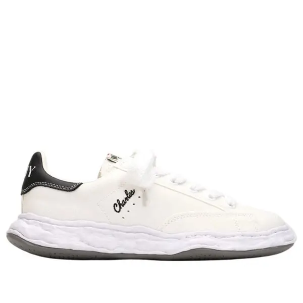 Mihara Yasuhiro Charles Og Sole Canvas Low Top Sneakers