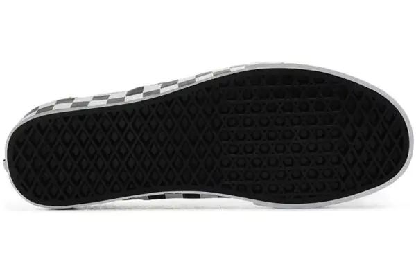 VANS Checkerboard Slip-on Sneakers - Black