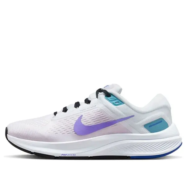Nike Zoom Structure 24 Sneakers - Whitepurple