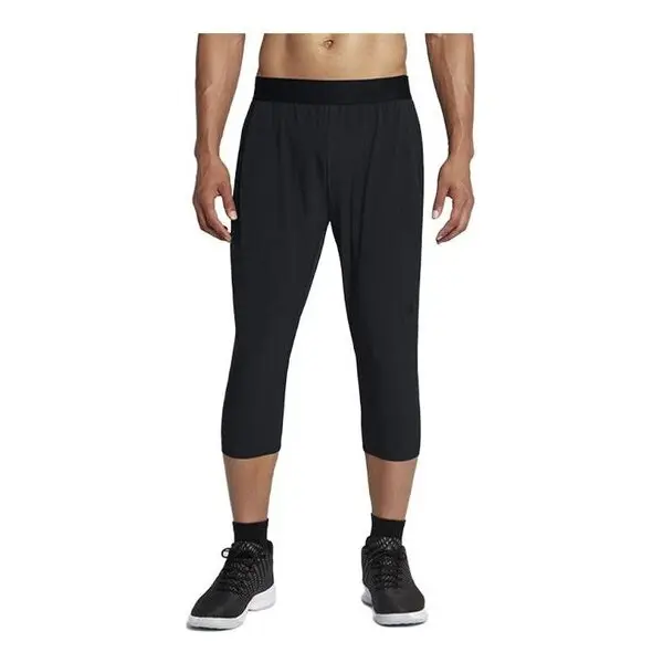 JORDAN Slim Fit 7points Sports Pants - Black
