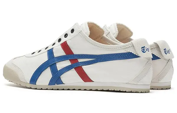 Onitsuka Tiger Mexico 66 Slip-on Sneakers - White/blue/red