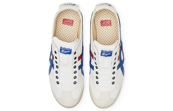 Onitsuka Tiger Mexico 66 Slip-on Sneakers - White/blue/red