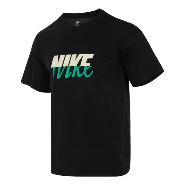 Nike Max90 T-shirt 'black - Black/multi-color