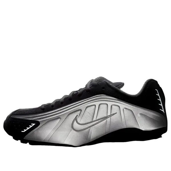 Nike Shox R4 Metallic Sneakers - White