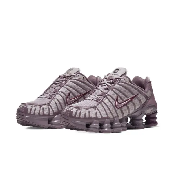 Nike Shox Tl "pumice Night Maroon" Sneakers - Brown/pink