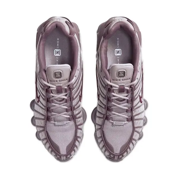 Nike Shox Tl "pumice Night Maroon" Sneakers - Brown/pink