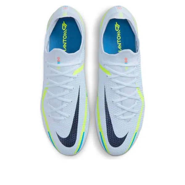 Nike Phantom Gt2 Elite Fg Football Boots - Grey/volt