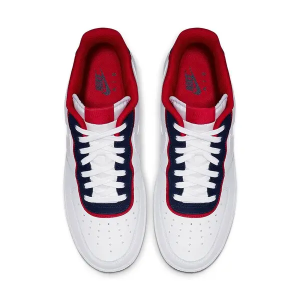 Nike Force 1 '07 Lv8 Sneakers - White/red