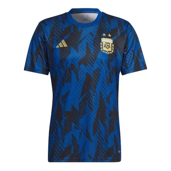 Adidas Argentina National Team Short Sleeve Jersey - Blue